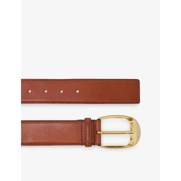 REISS Sammy Leather Belt