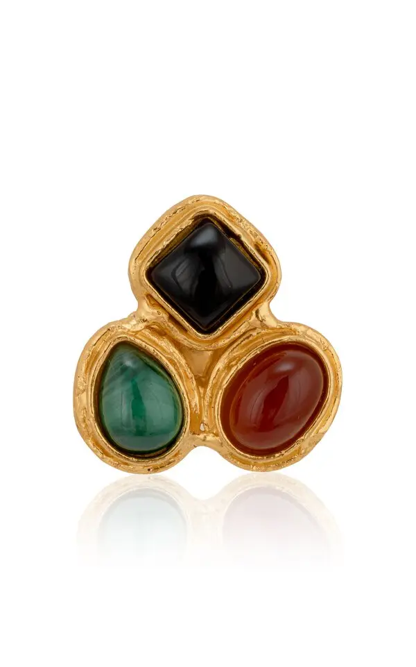 Sylvia Toledano Gold Plated Theodora Ring - Multi