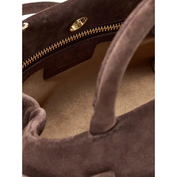 Manu Atelier Leather Tote Bag