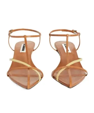 JIL SANDER Cage Low-heel Sandals