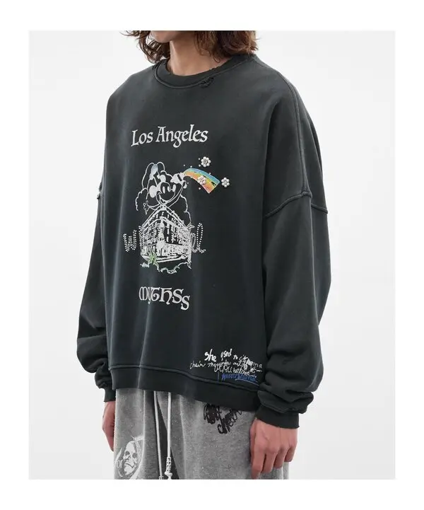 PALY HOLLYWOOD Crew Neck Sweatshirt