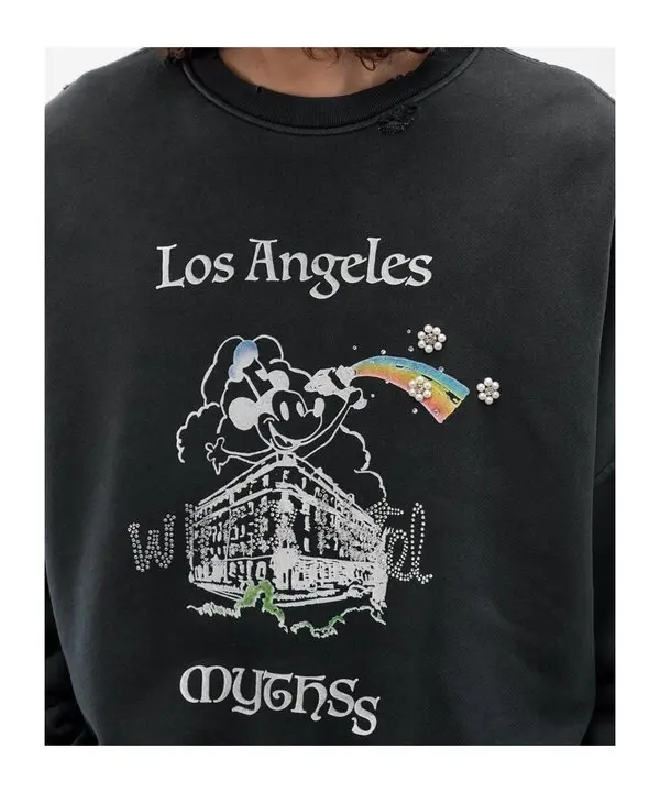 PALY HOLLYWOOD Crew Neck Sweatshirt