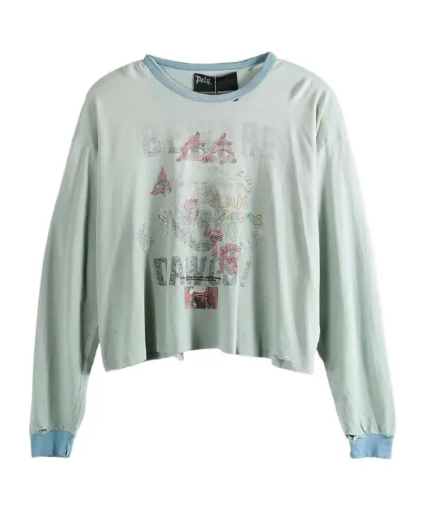 PALY HOLLYWOOD Graphic-print T-shirt - Gray