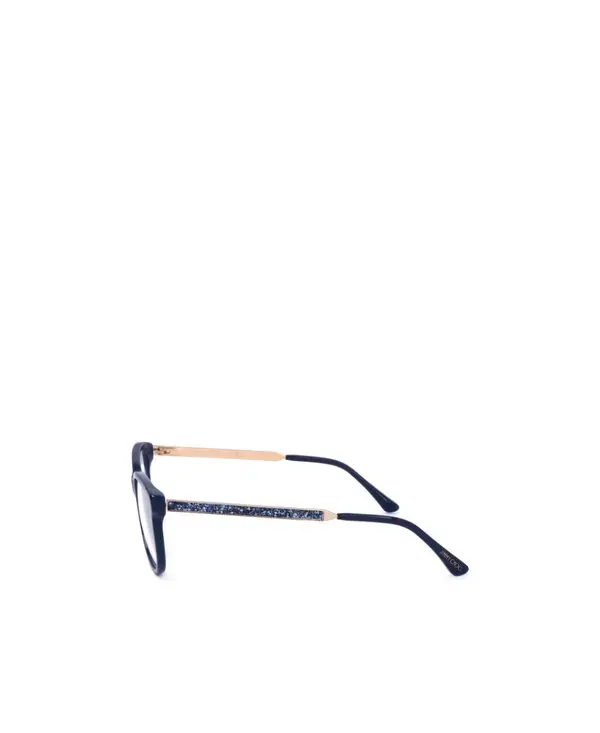 JIMMY CHOO Oval Frame Glasses