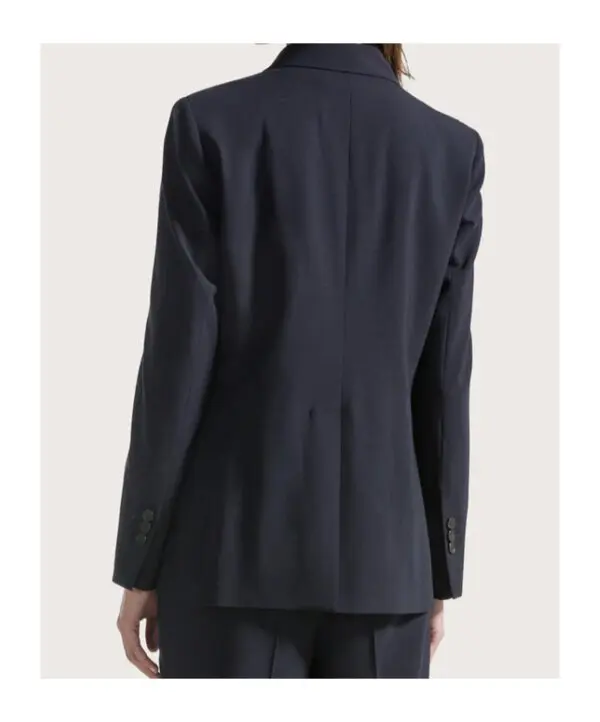 Seventy Double-breasted Jacket In Stretch Cool Wool