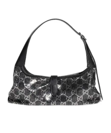 Gucci Jackie Slim Metallic Evening Bag