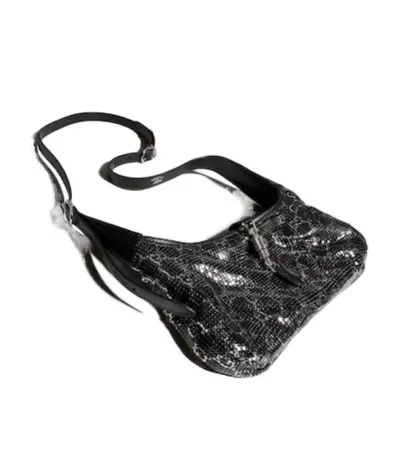 Gucci Jackie Slim Metallic Evening Bag