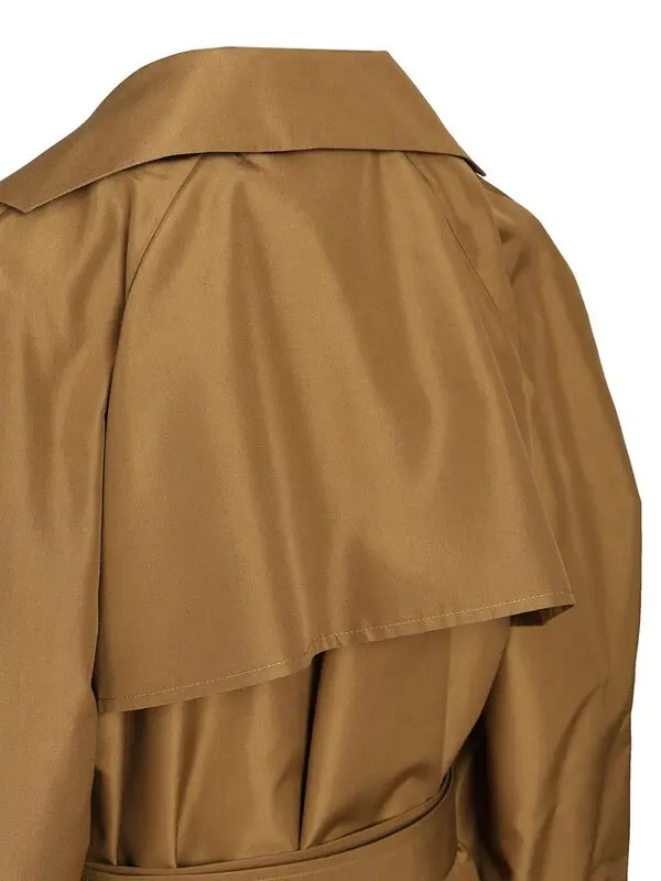 THE ROW Amapola Belted Trench Coat - Sandy Buff
