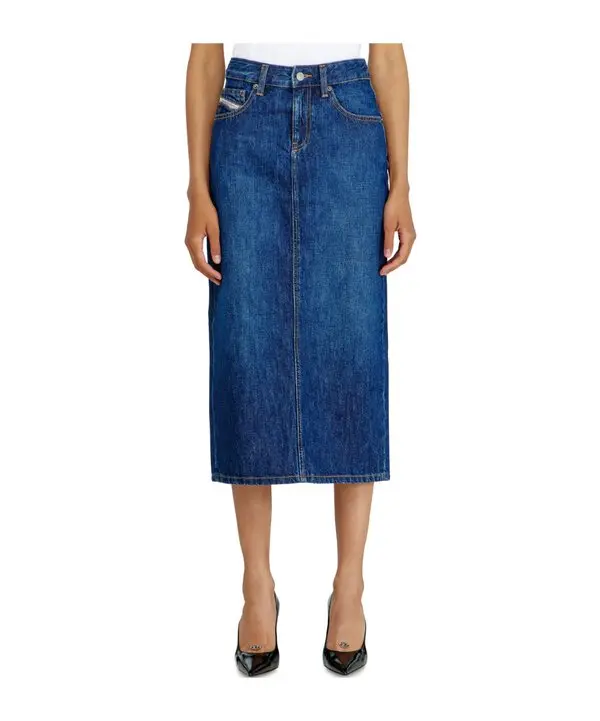 DIESEL® De-skye-d Five-pocket Denim Skirt