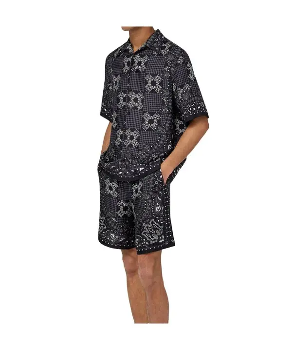 Amiri Ma Check Camp Shirt