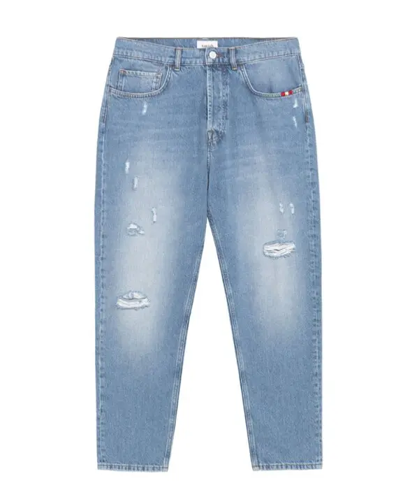 AMISH SUPPLIES Damaged Jeans - Blue