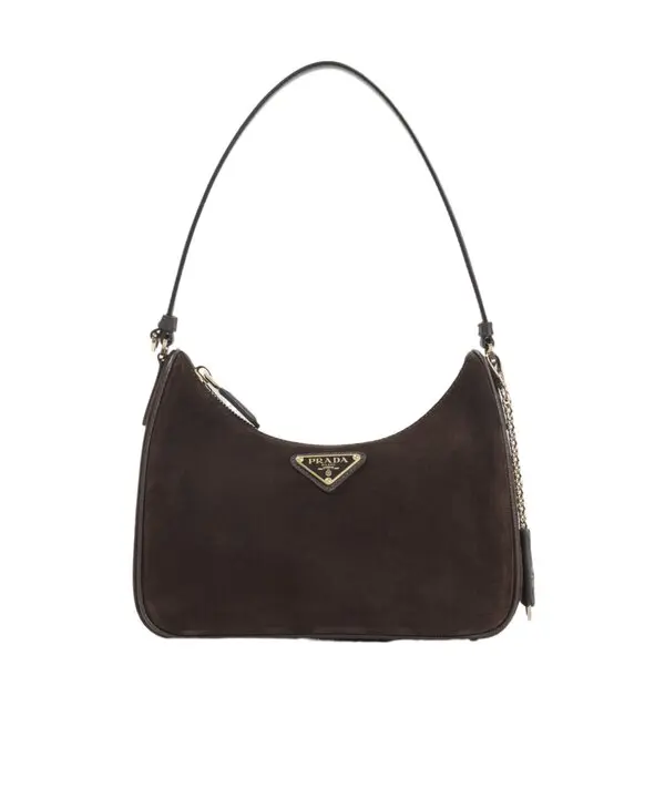 Prada Zippered Shoulder Bag