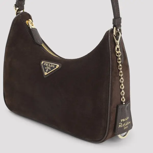 Prada Zippered Shoulder Bag