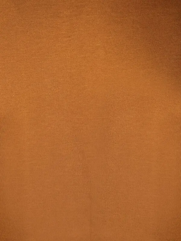 Zegna Short Sleeve Crewneck T-shirt - Brown