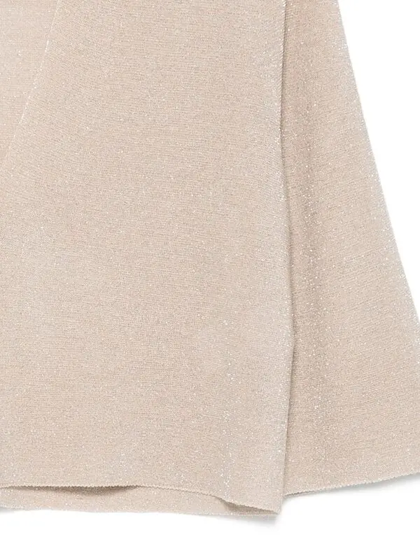 D.exterior Metallic-effect Cropped Jacket