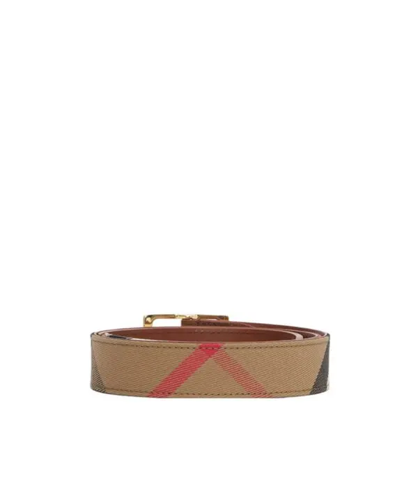 Burberry Plaid Belt