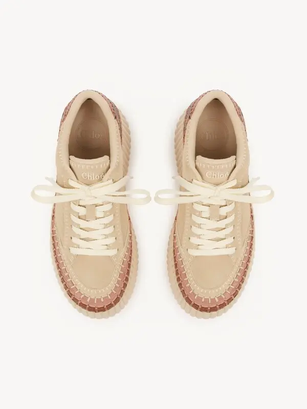 Chloé Nama Wedge Sneakers
