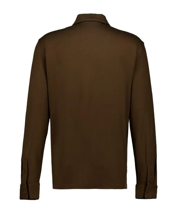 TOM FORD Long-sleeved Polo Shirt