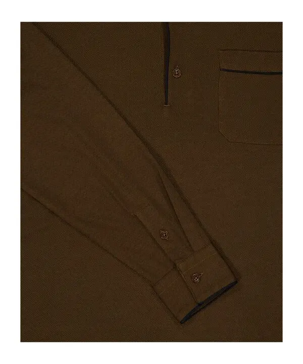 TOM FORD Long-sleeved Polo Shirt