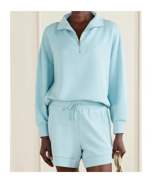 Varley Long-sleeved Half-zip Sweatshirt