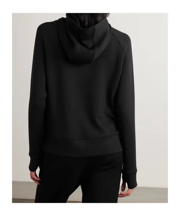 Varley Karo Stretch Jersey Half-zip Hooded Sweatshirt