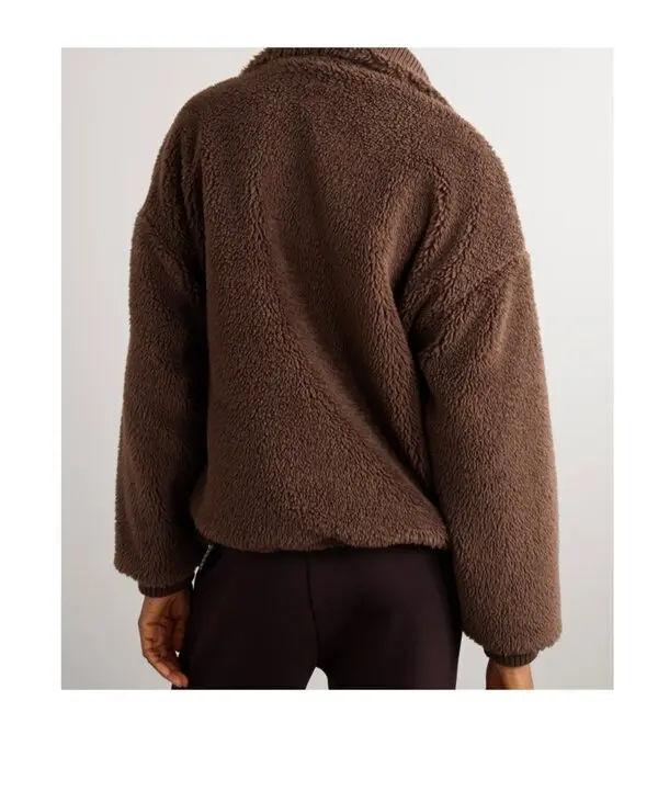 Varley Lowell Sherpa Jacket - Brown