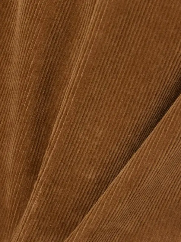 Veronica Beard Beverly Stretch-cotton Corduroy Flared Pants