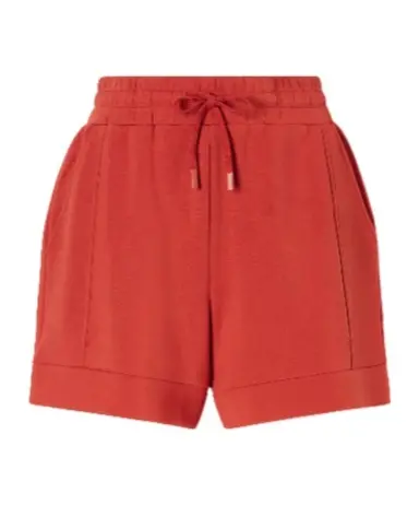 Varley Atrium Jersey Shorts - Red