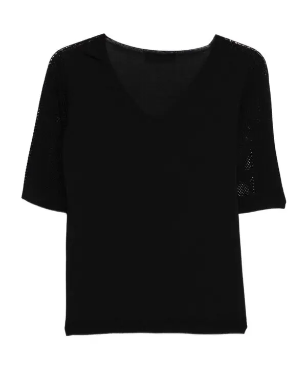 D.exterior V-neck T-shirt