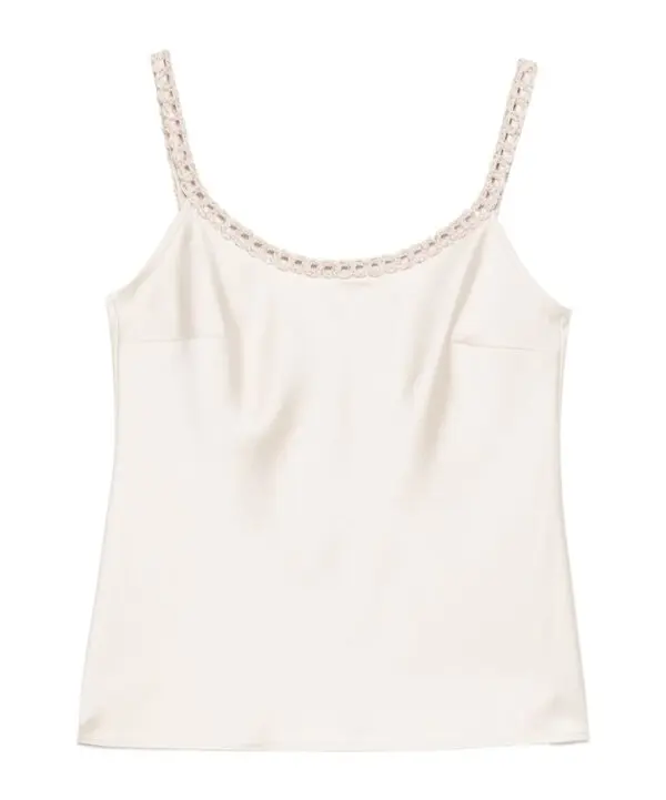D.exterior Thin-strapped Tank Top