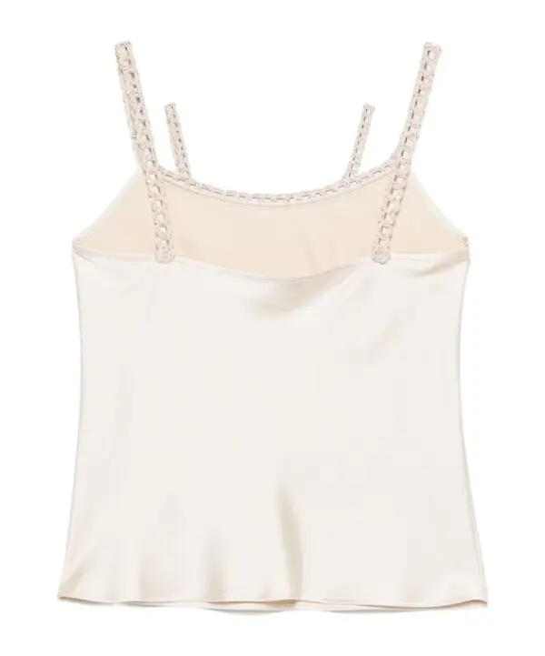D.exterior Thin-strapped Tank Top