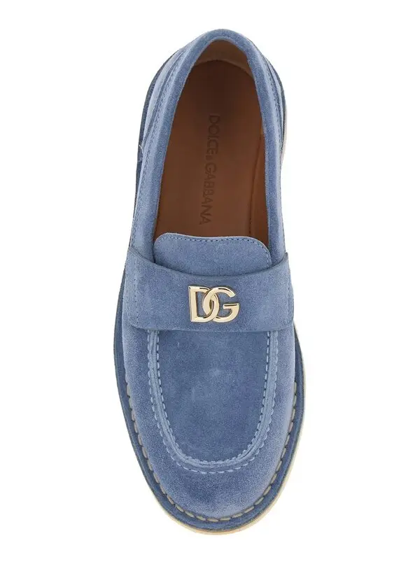 Dolce & Gabbana Dolce Gabbana Logo Plaque Mocassins