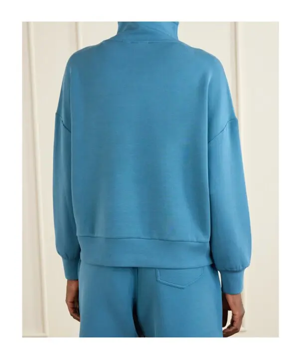 Varley Long-sleeved Sweatshirt With Half-zip Closure