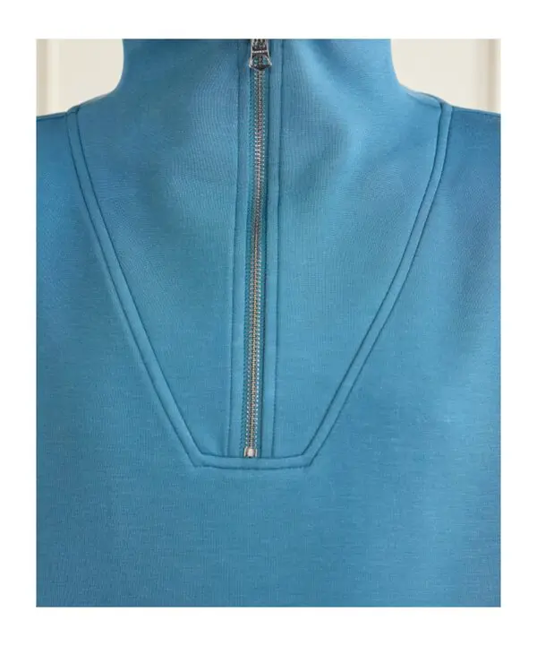 Varley Long-sleeved Sweatshirt With Half-zip Closure