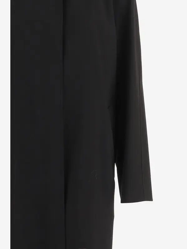 THE ROW Virgin Wool Long-sleeved Coat