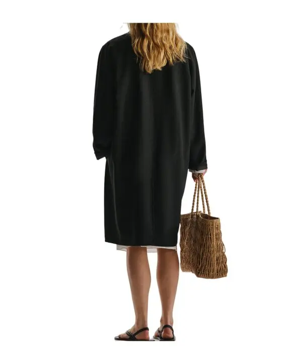 THE ROW Virgin Wool Long-sleeved Coat