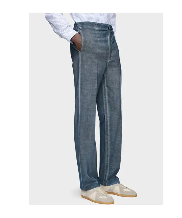 MAISON MARGIELA Double-dyed Wool Trousers