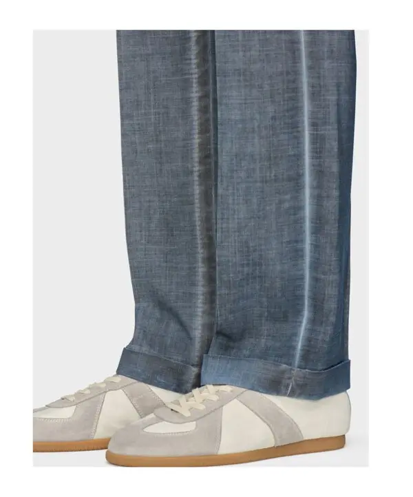 MAISON MARGIELA Double-dyed Wool Trousers