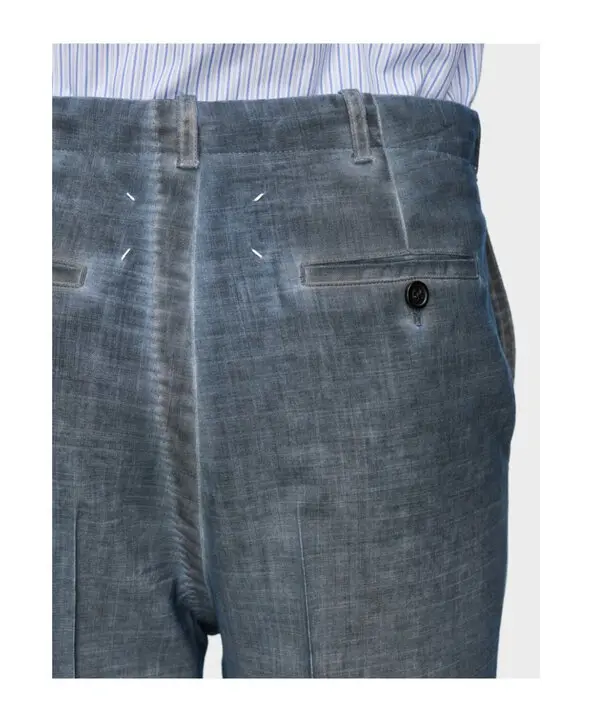 MAISON MARGIELA Double-dyed Wool Trousers