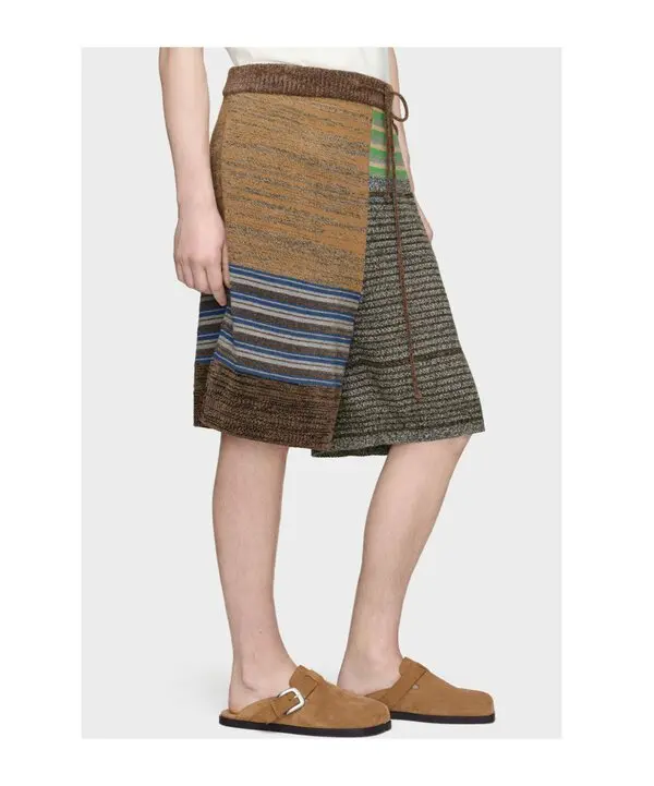 MAISON MARGIELA Patchwork Knit Shorts