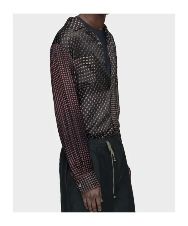 MAISON MARGIELA Paisley Print Long-sleeve Shirt