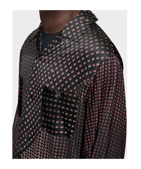 MAISON MARGIELA Paisley Print Long-sleeve Shirt