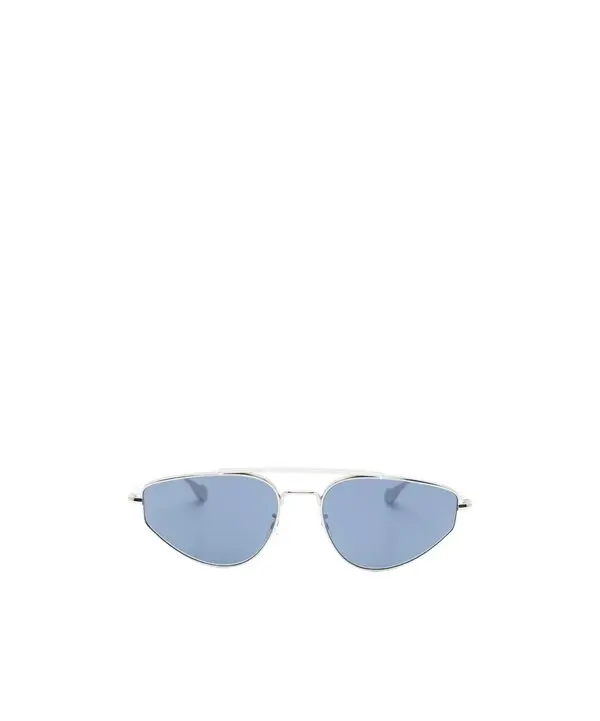 JIL SANDER Geometric Frame Sunglasses - Gold