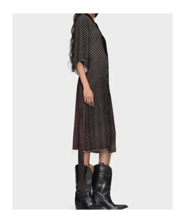 MAISON MARGIELA Belted Midi Dress