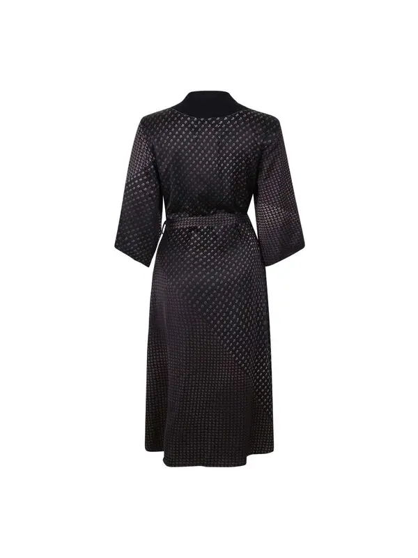 MAISON MARGIELA Patchwork Paisley Print Midi Shirt Dress