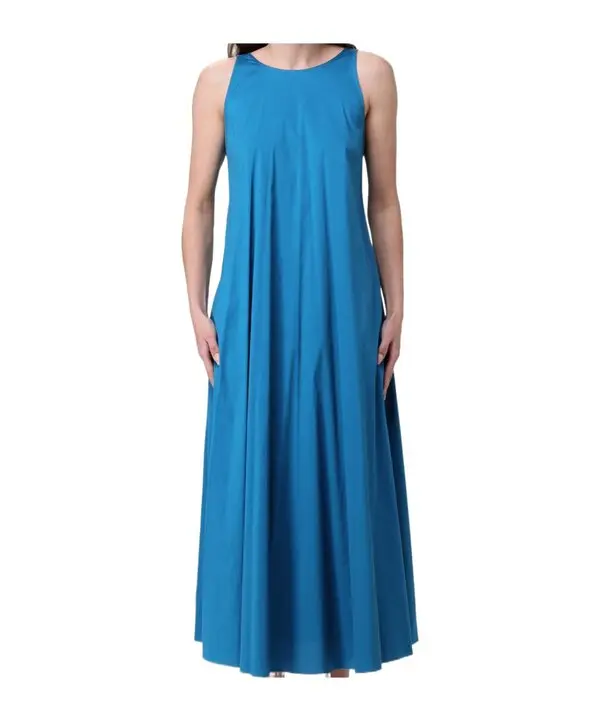 Max Mara Round Neck Sleeveless Dress