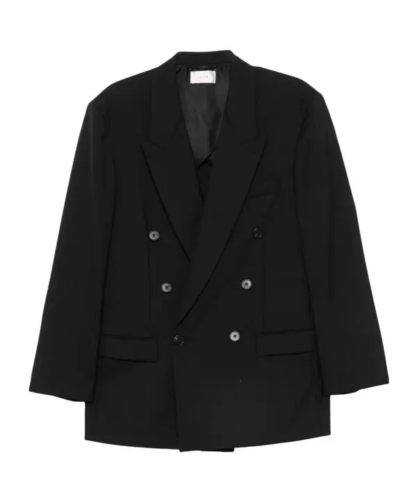 THE ROW Mazzy Double-breasted Blazer - Black