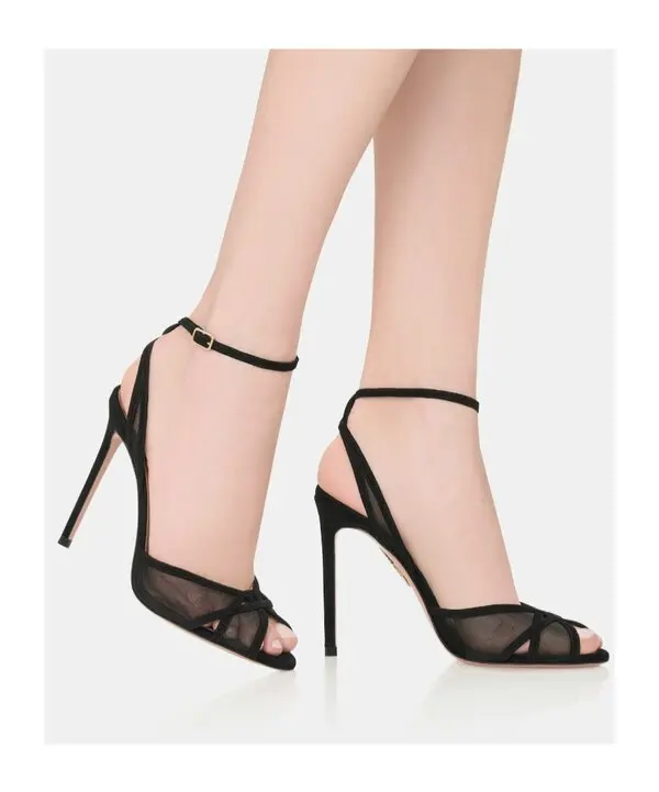 AQUAZZURA Shear Sandal 105