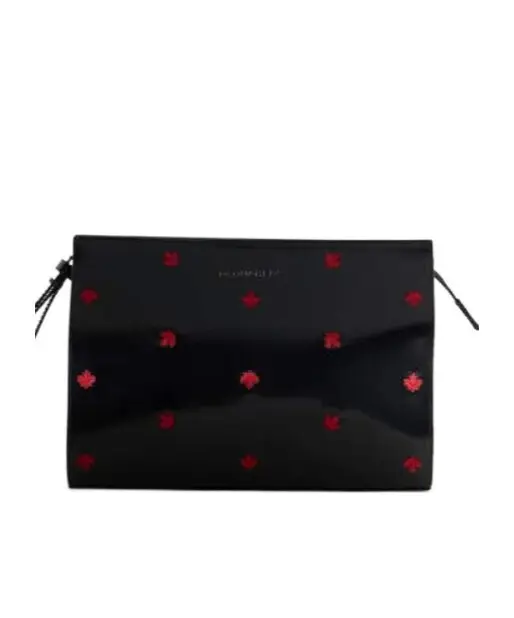 Dsquared2 Maple Leaf Leather Pouch