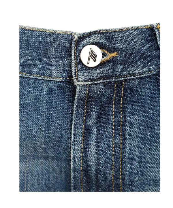 Attico Belt Loop Jeans